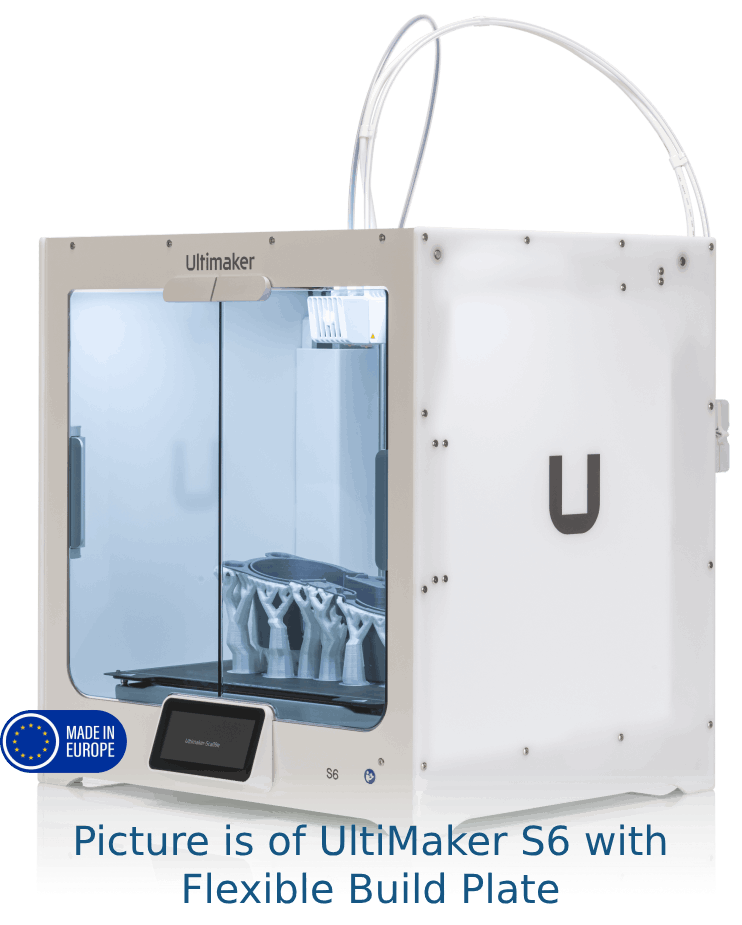 UltiMaker S6 Pro Bundle - Flexible Build Plate — MasterGraphics